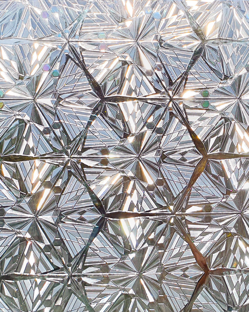 Film vitrostatique effet verre givré - Chrysalab